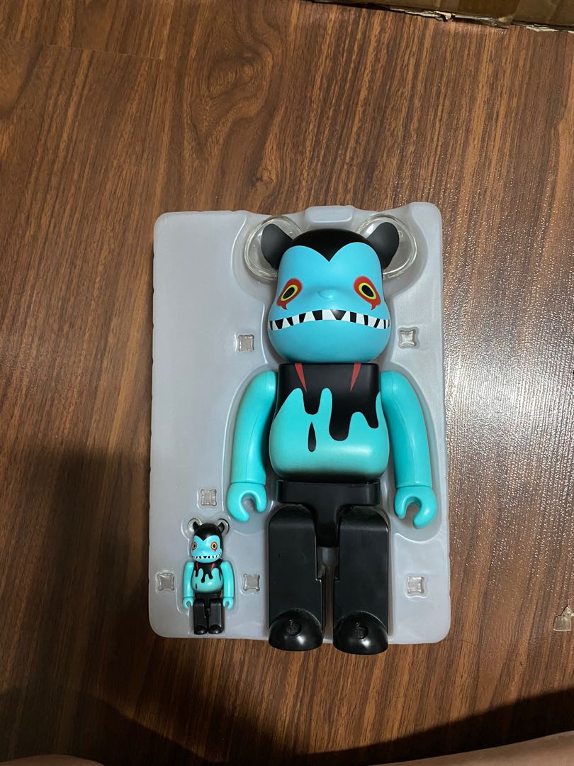 Bearbrick Devilman x Byron (400%), Hobbies & Toys, Toys & Games on ...