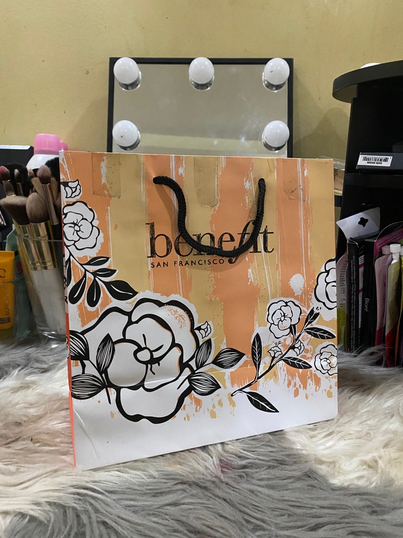 Benefit paper bag, Luxury, Bags & Wallets on Carousell