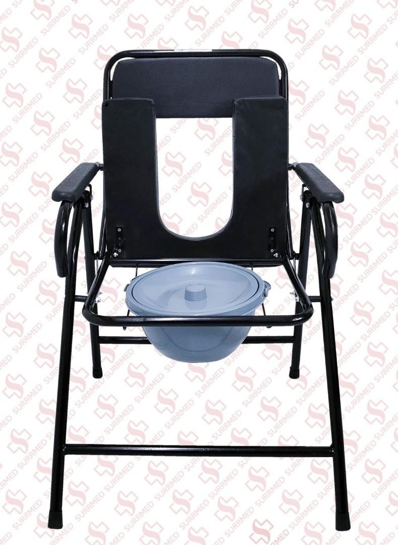 Black Commode with seat. Without wheels adjustable ( Arinola ), Health ...