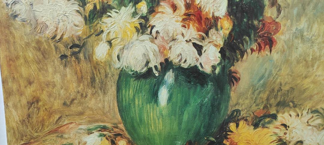 BOUQUET OF CHRYSANTHEMUMS By Pierre Auguste Renoir (1841-1919 ...