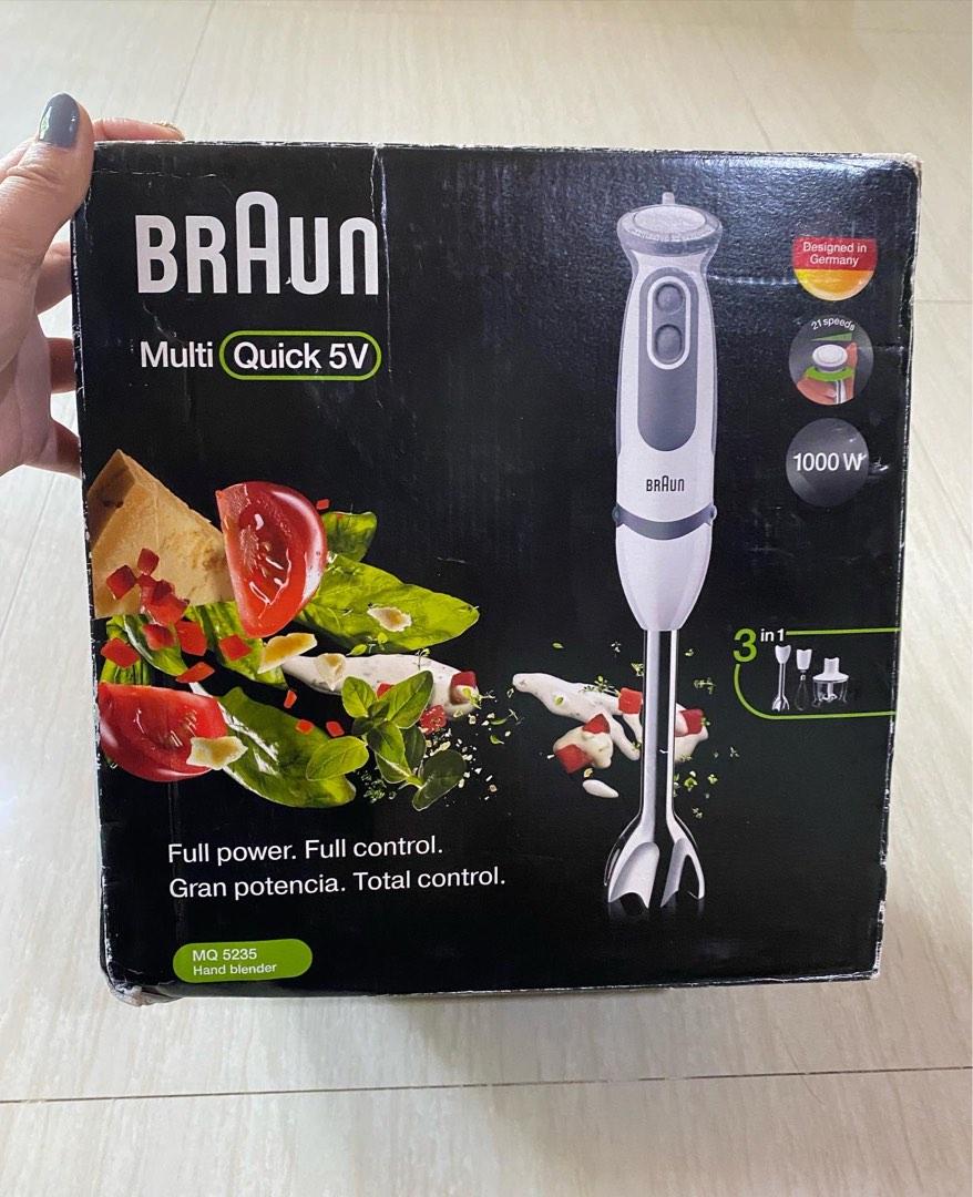 Braun multi quick 5v handblender, TV & Home Appliances, Kitchen ...