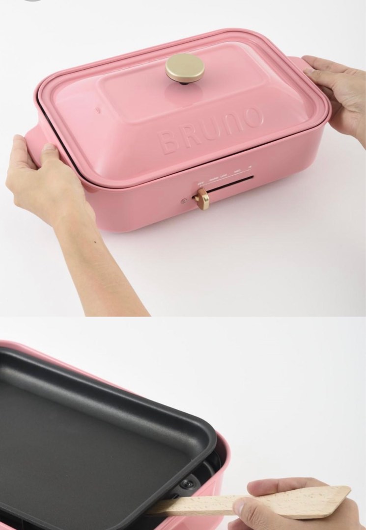 Bruno compact hotplate in shell pink, Furniture & Home Living ...