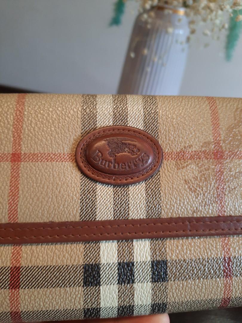 Burberrys of London Trifold Long Wallet, Luxury, Bags & Wallets on ...