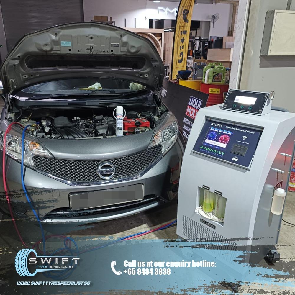 Car Aircon Servicing K11HV+ Aircon gas and flush flush, refil and full ...