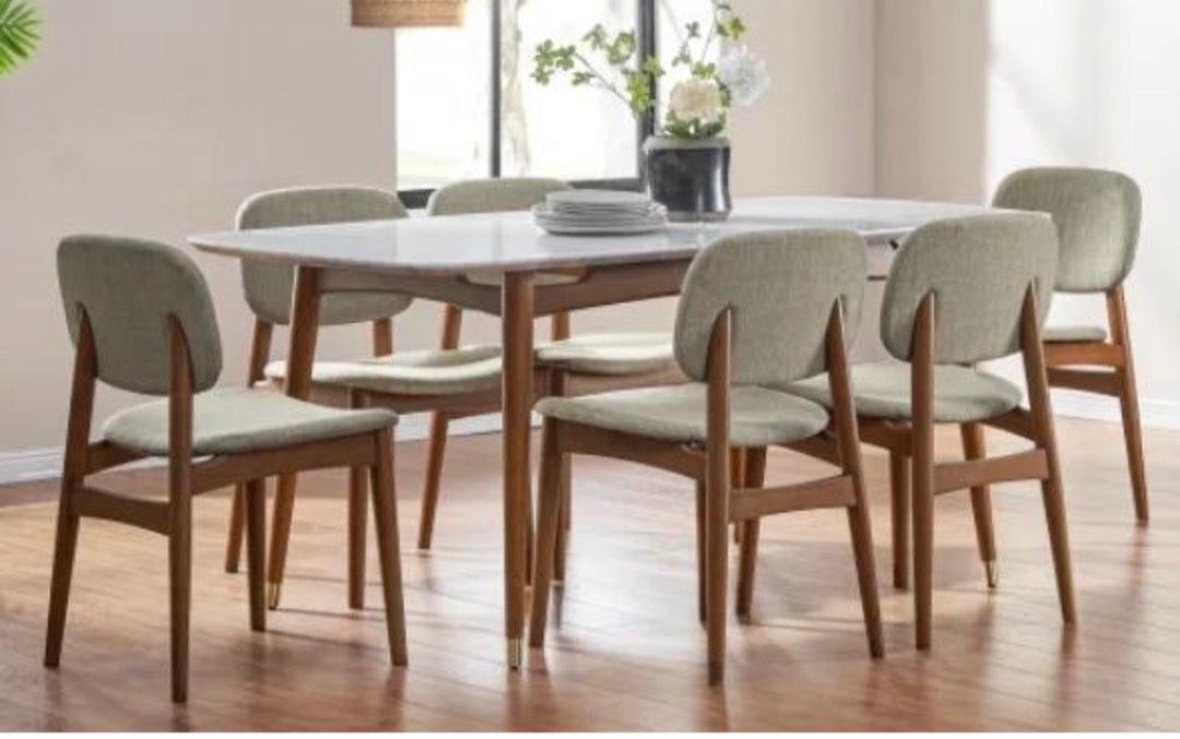 Castlery - Kelsey Marble Dining Table, Furniture & Home Living ...