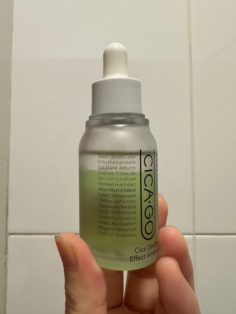 CICA GO Cica Double Effect Ampoule 30ml, Beauty & Personal Care, Face ...