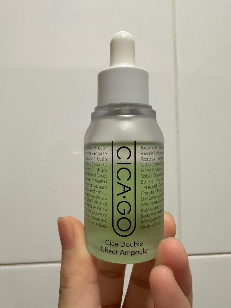CICA GO Cica Double Effect Ampoule 30ml, Beauty & Personal Care, Face ...
