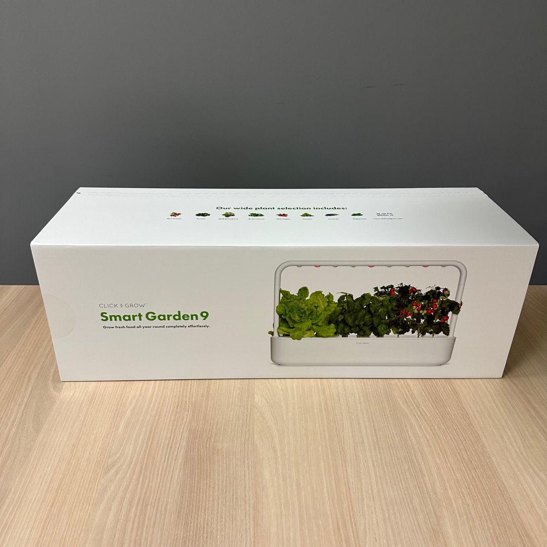 Click & Grow Smart Garden 9 White, Furniture & Home Living, Gardening ...
