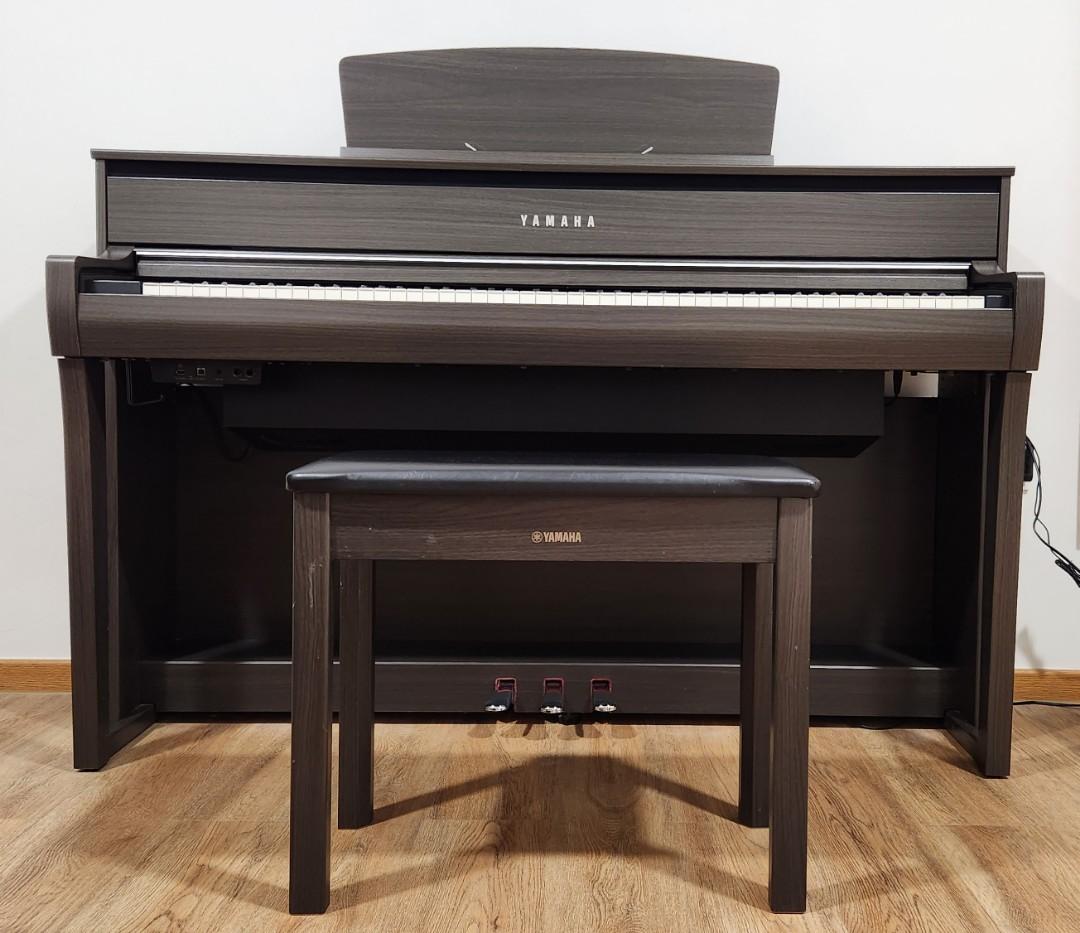 Yamaha CLP-675 Clavinova Digital Piano, Hobbies & Toys, Music & Media, Musical Instruments on ...