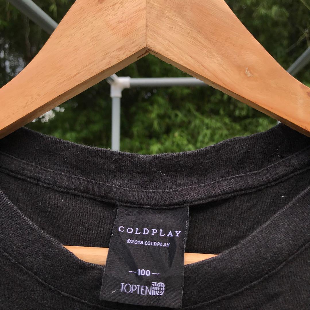Coldplay Band Shirt Merch (Topten10), Men's Fashion, Tops & Sets ...