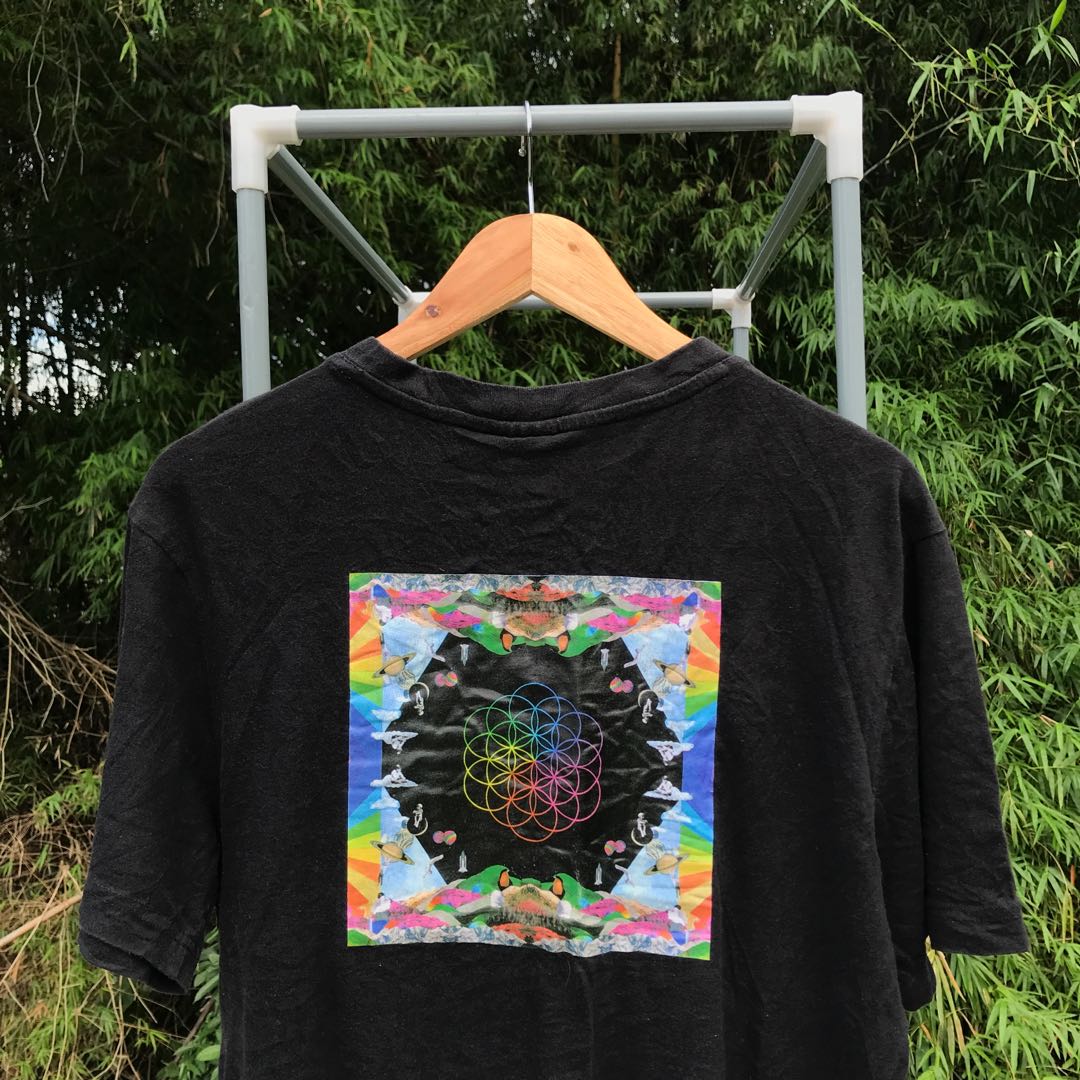 Coldplay Band Shirt Merch (Topten10), Men's Fashion, Tops & Sets ...