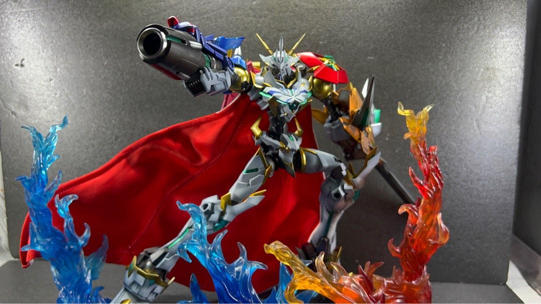 Custom painted figure rise standard omegamon antibody x, Hobbies & Toys ...