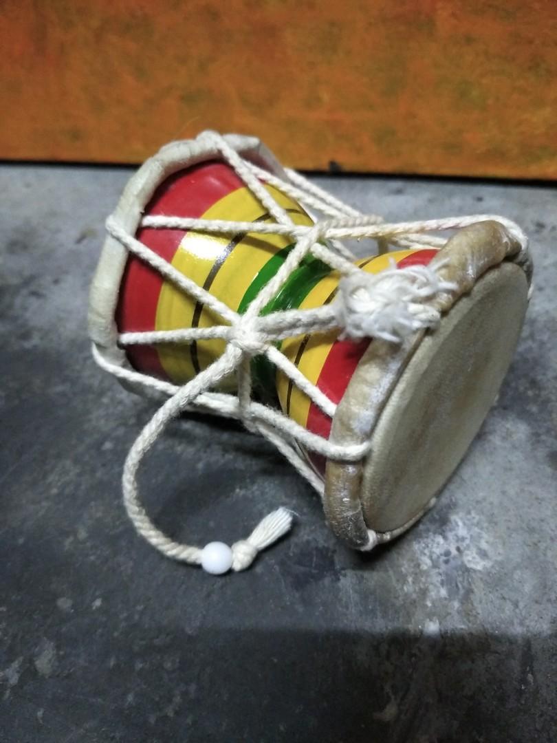 Damroo Shiva Drum, Hobbies & Toys, Collectibles & Memorabilia, Vintage ...