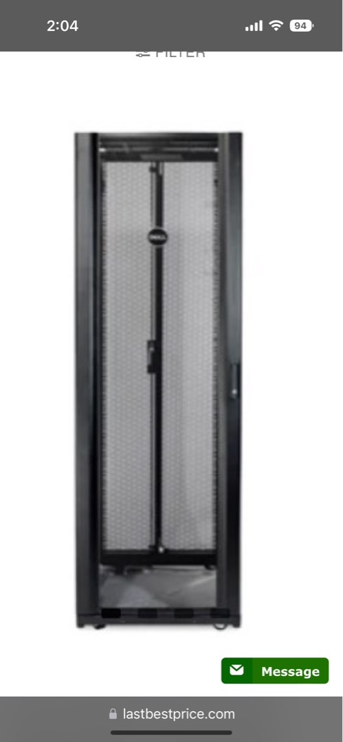 Dell Server Rack (New) with accessary. About 60x104x195cm $1000 Neg ...