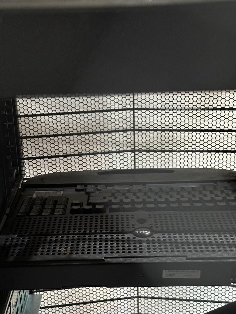 Dell Server Rack (New) with accessary. About 60x104x195cm $1000 Neg ...