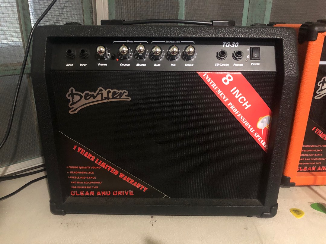 Deviser TG-30 Electric Guitar Amplifier, Audio, Soundbars, Speakers ...