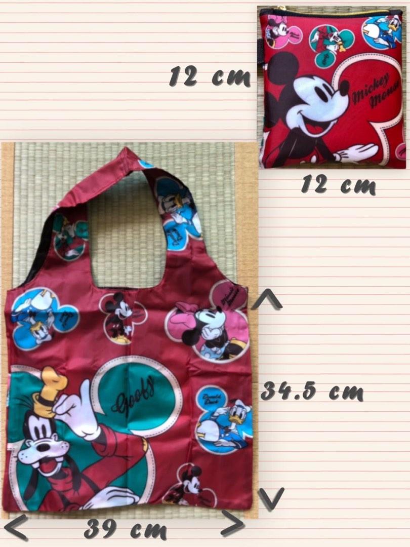 Disney Foldable Tote Bag (Mickey, Pinocchio, Seven Dwarfs), Women's ...