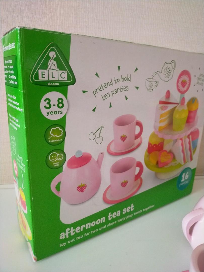 ELC AFTERNOON TEA SET 3-7 TH EV - Ri - 147, Toys & Collectibles, Mainan ...