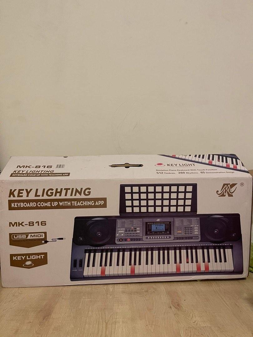 Electric Piano Keyboard MK-816, Hobbies & Toys, Music & Media, Musical ...