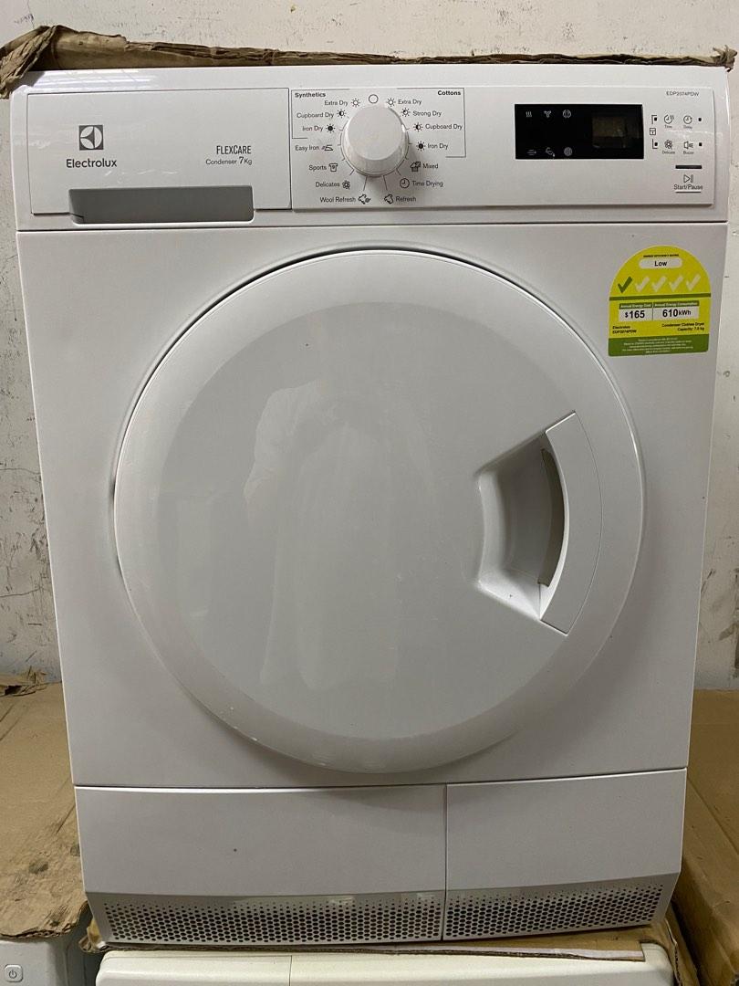 Electrolux 7kg Condenser Dryer, TV & Home Appliances, Washing Machines ...