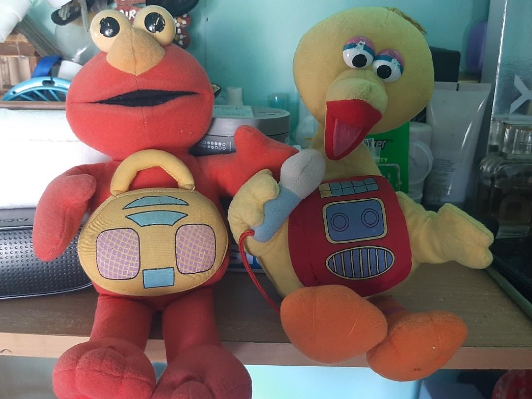 ELMO AND BIG BIRD RECORDER RADIO BOX, Hobbies & Toys, Toys & Games on ...