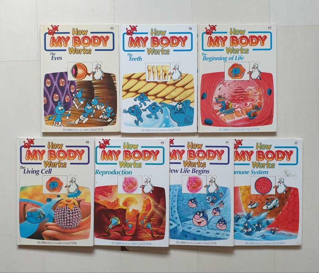 Encyclopedia HOW MY BODY WORKS (21 books), Hobbies & Toys, Books ...