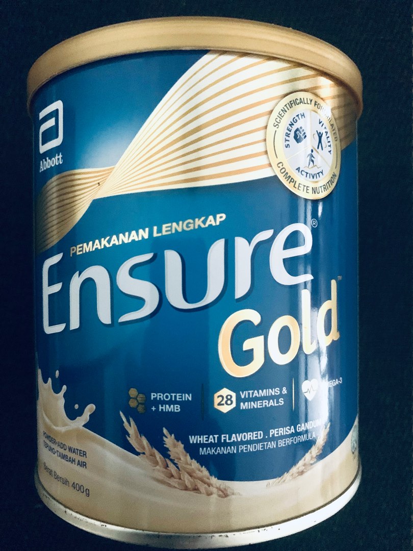 Ensure Gold Milk Powder 400g, Food & Drinks, Beverages on Carousell