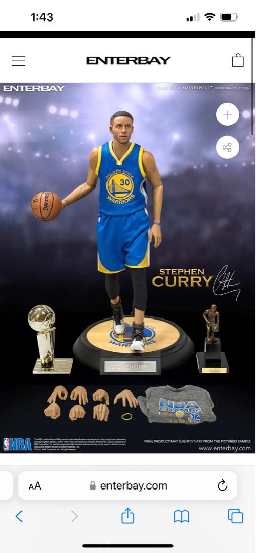 Enterbay Stephen Curry 1/6 figure, Hobbies & Toys, Toys & Games on ...