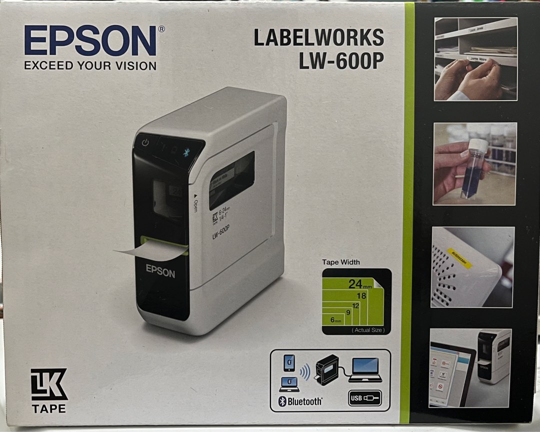 EPSON LW-600P LABEL PRINTER, Computers & Tech, Printers, Scanners ...