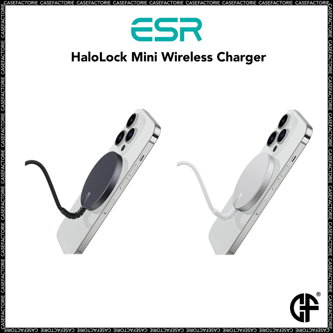ESR HaloLock Mini Wireless Charger, Mobile Phones & Gadgets, Mobile ...
