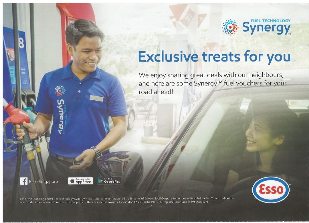Esso Fuel Voucher, Tickets & Vouchers, Vouchers on Carousell