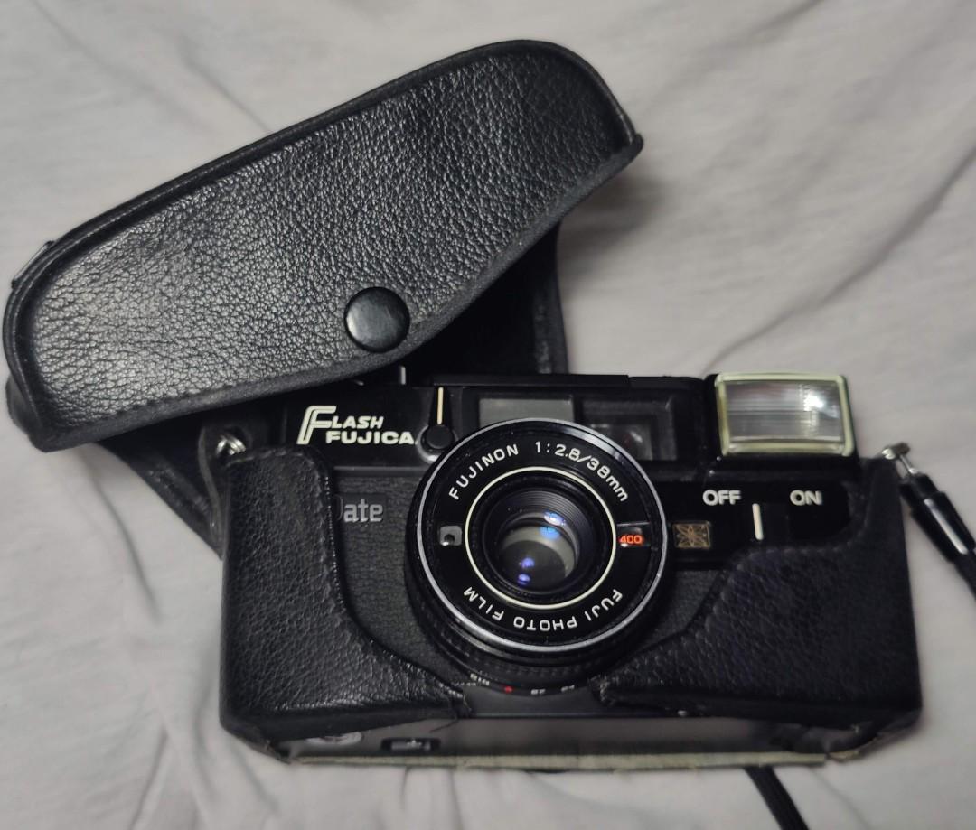 Fujica Flash Date 35mm Film Camera, Photography, Cameras on Carousell