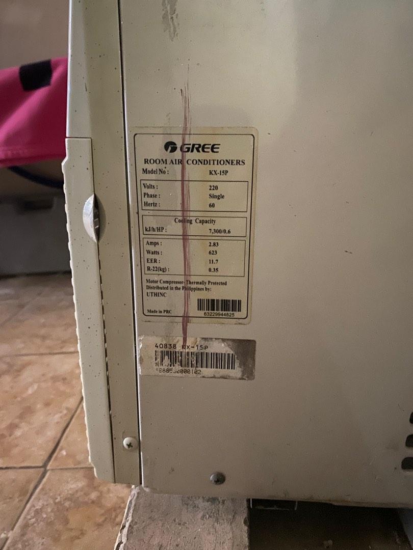 GREE Aircondition, TV & Home Appliances, Air Conditioning and Heating ...