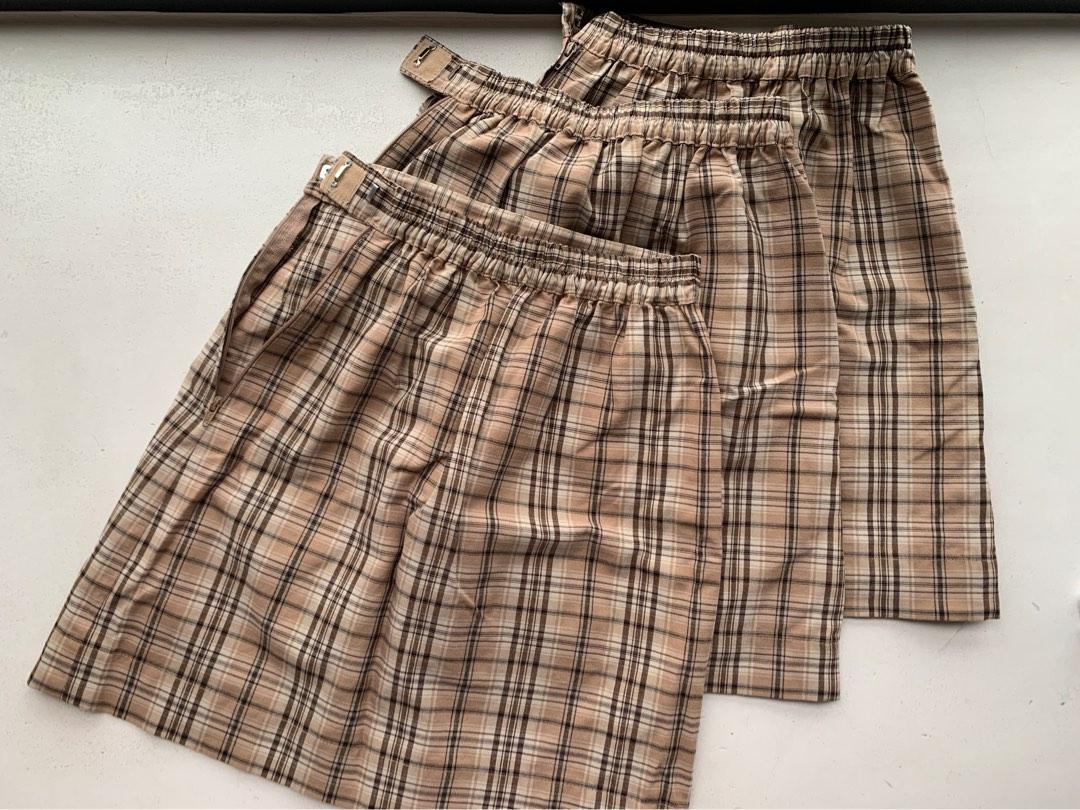 Henry Park Primary School uniform skirt x 3pcs, Women's Fashion ...