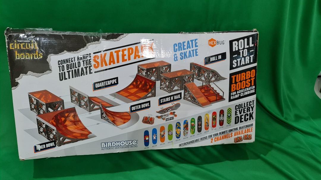 Hex Bug Tony Hawks Circuit Boards Skatepark WITHOUT REMOTE CONTROL ...
