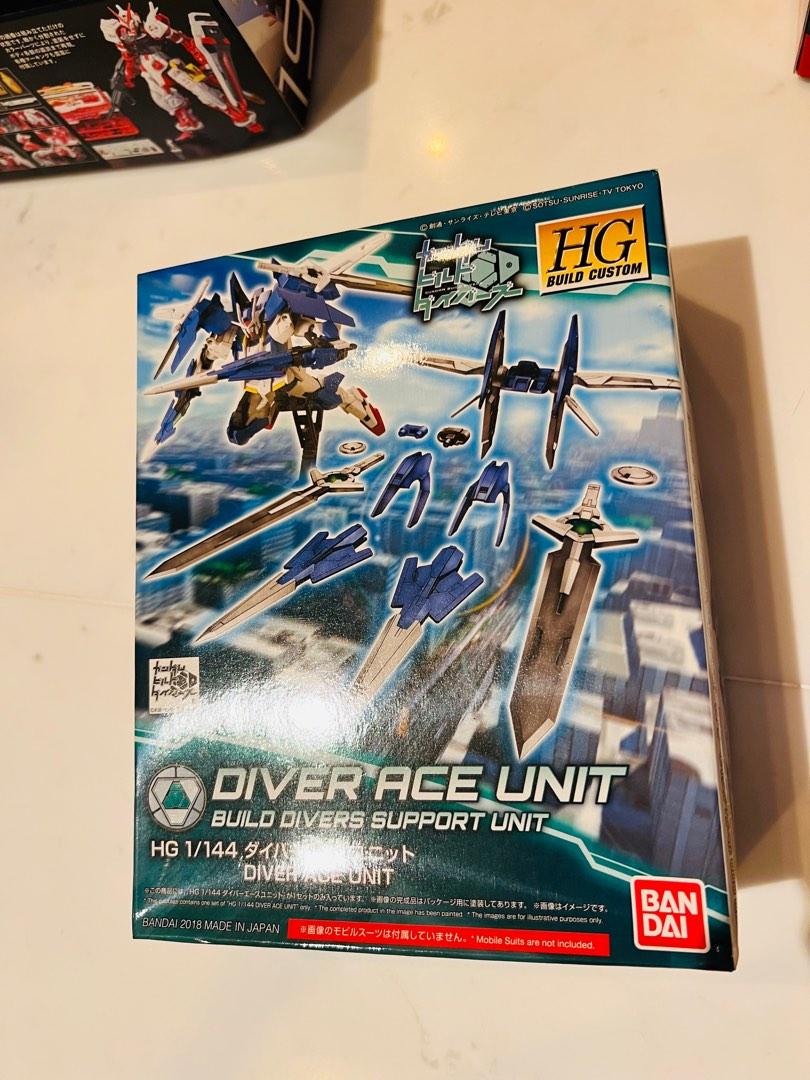 HG Gundam Diver Ace Unit Build Divers Support Unit, Hobbies & Toys ...