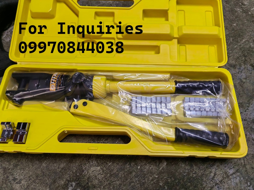 Hydraulic Crimping Tool, Commercial & Industrial, Industrial Equipment on Carousell