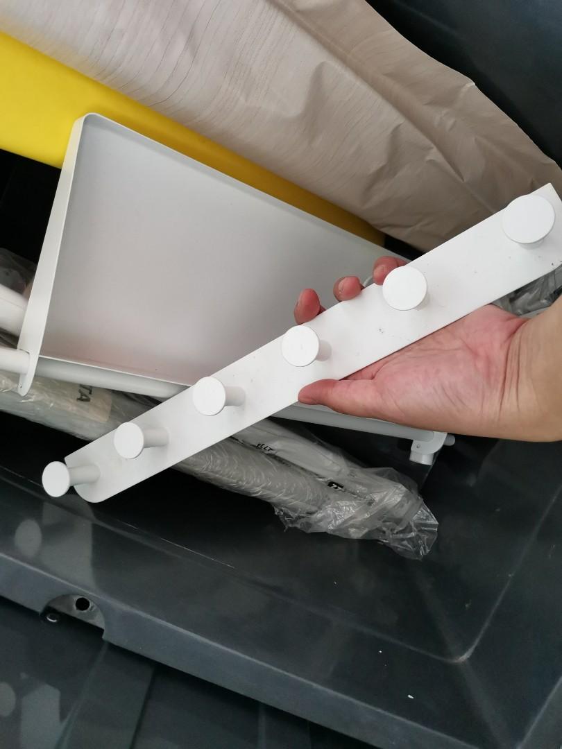 Ikea Enudden door hanger hook, Furniture & Home Living, Home ...