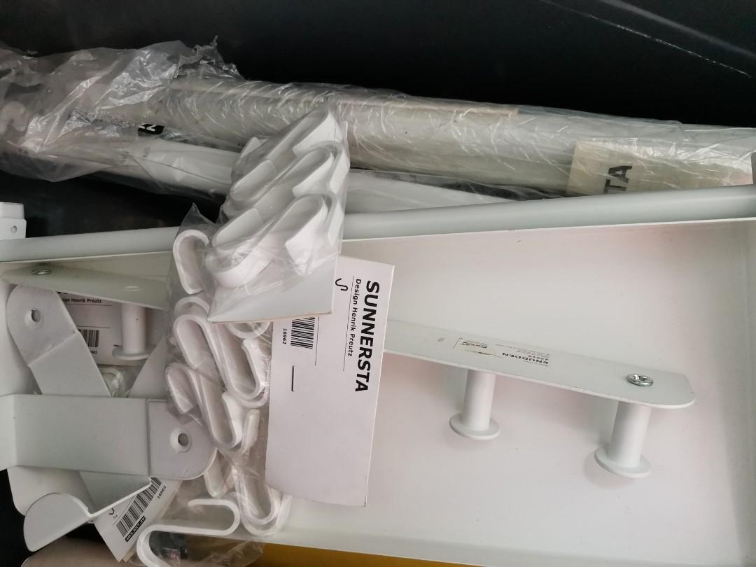 Ikea Sunnersta Shelf, Rail, Hooks, Furniture & Home Living, Home Improvement & Organization ...