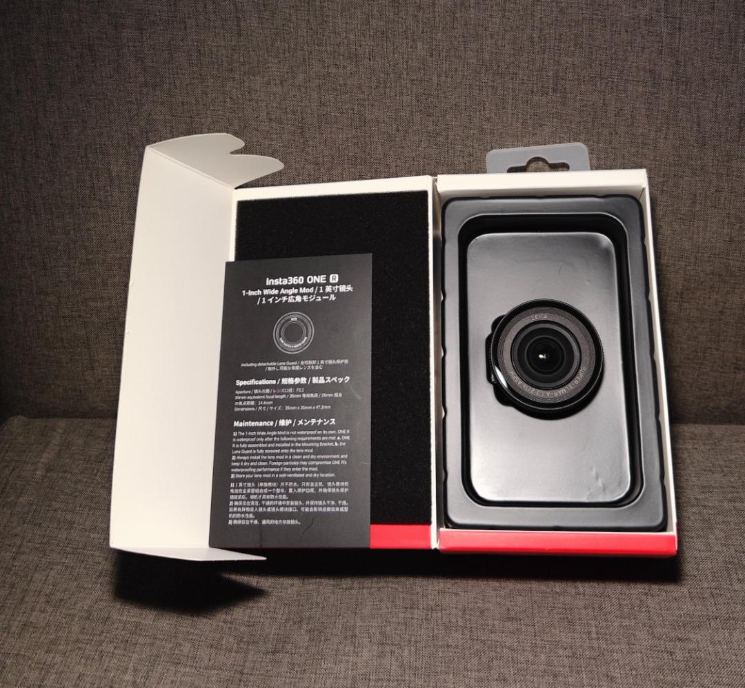 Insta360 ONE RS/R Lenses 1-Inch Wide Angle Lens, Photography, Cameras ...