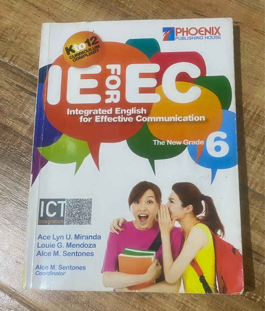 Integrated English for Effective Communication IE FOR EC Grade 6 School book (Used), Hobbies ...