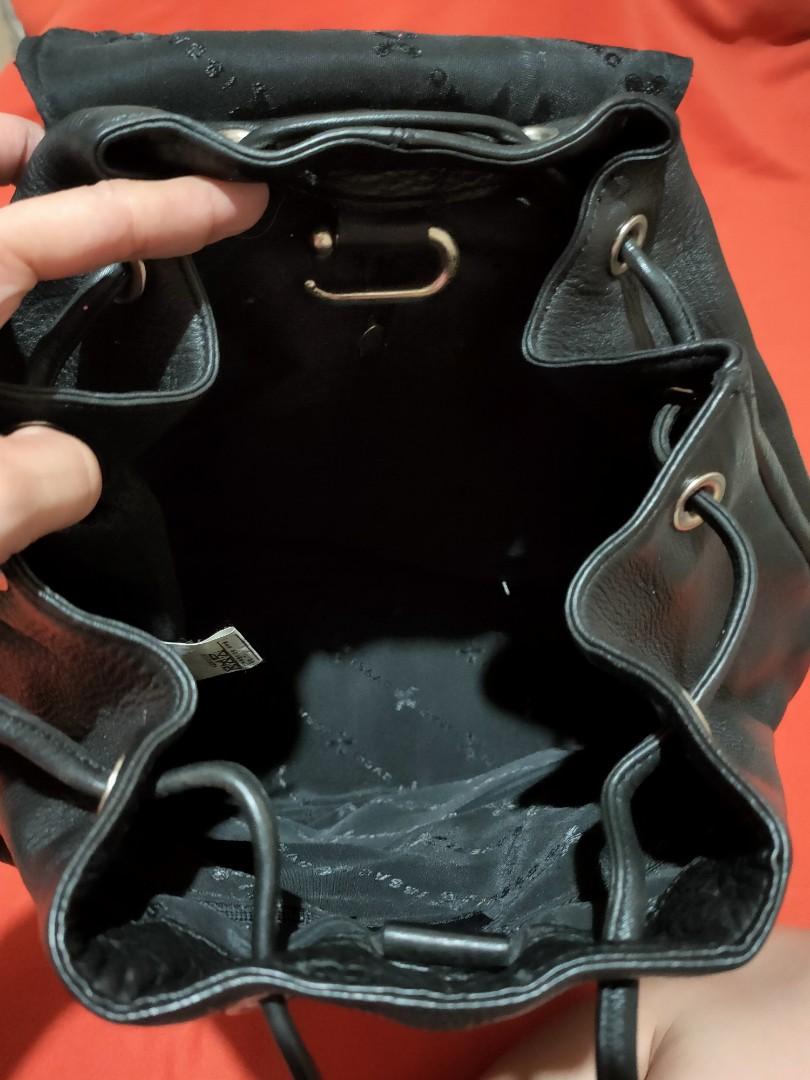 Issac Japan Genuine Leather Backpack, Women's Fashion, Bags & Wallets ...