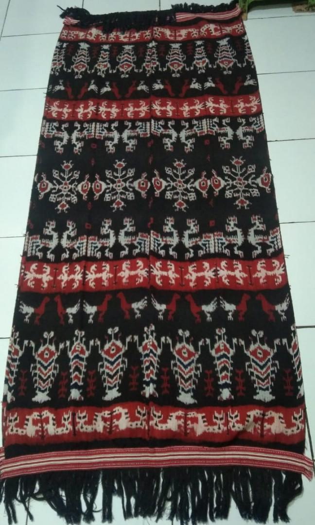 Kain daerah , sumba timur (hinggi kumbu), Desain & Kerajinan Tangan ...