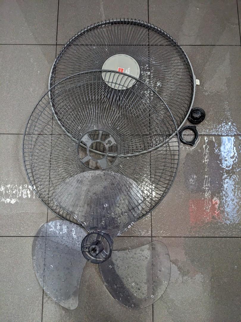 KDK Standing Fan Blade with Front & Back Casing, Furniture & Home ...