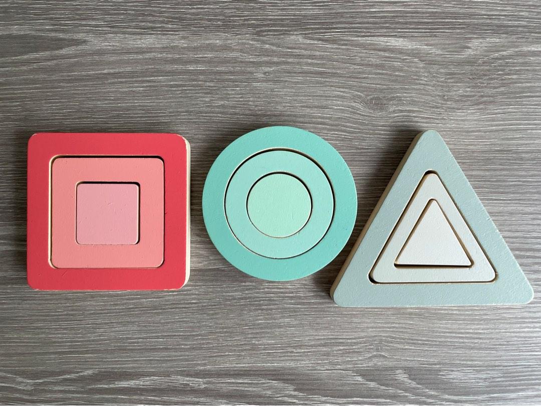 Kiwico Panda Crate - Shapes Puzzle / Feel with Me Drop Counter, Babies ...