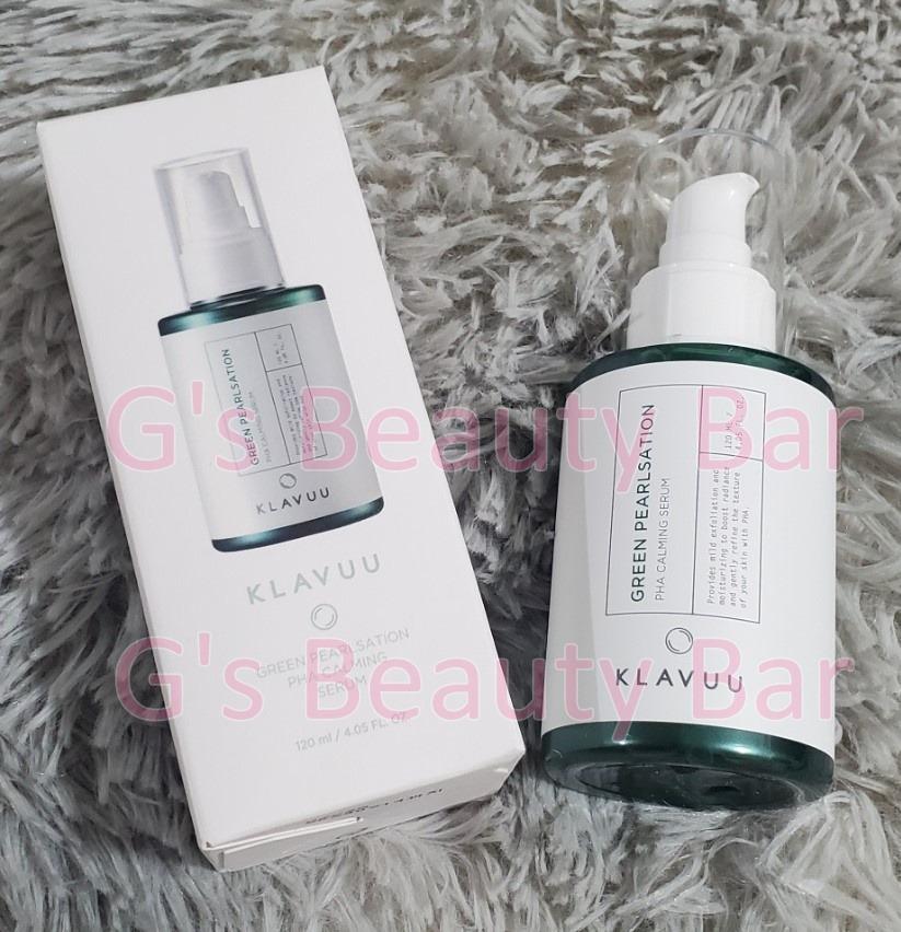 KLAVUU Green Pearlsation PHA Calming Serum 120ml - Authentic Korean ...