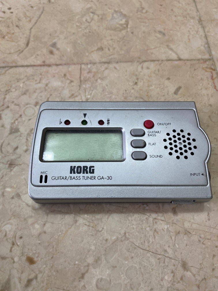 KORG guitar/bass tuner, Hobbies & Toys, Music & Media, Music ...