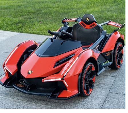Lamborghini Kids Electric Car with Remote Control Kid Ride Kid Drive on ...