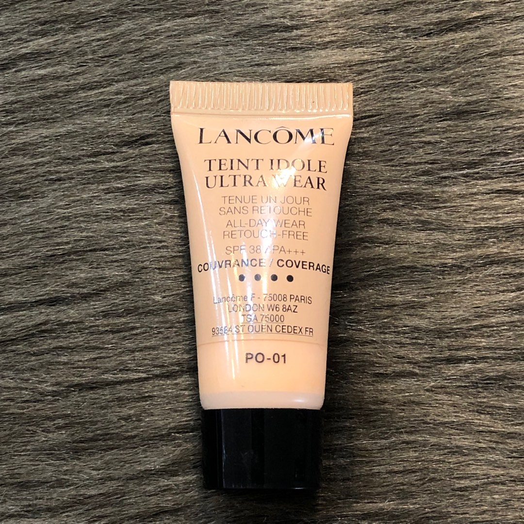 Lancome teint idole ultra wear foundation 5mL - PO-01, Beauty ...