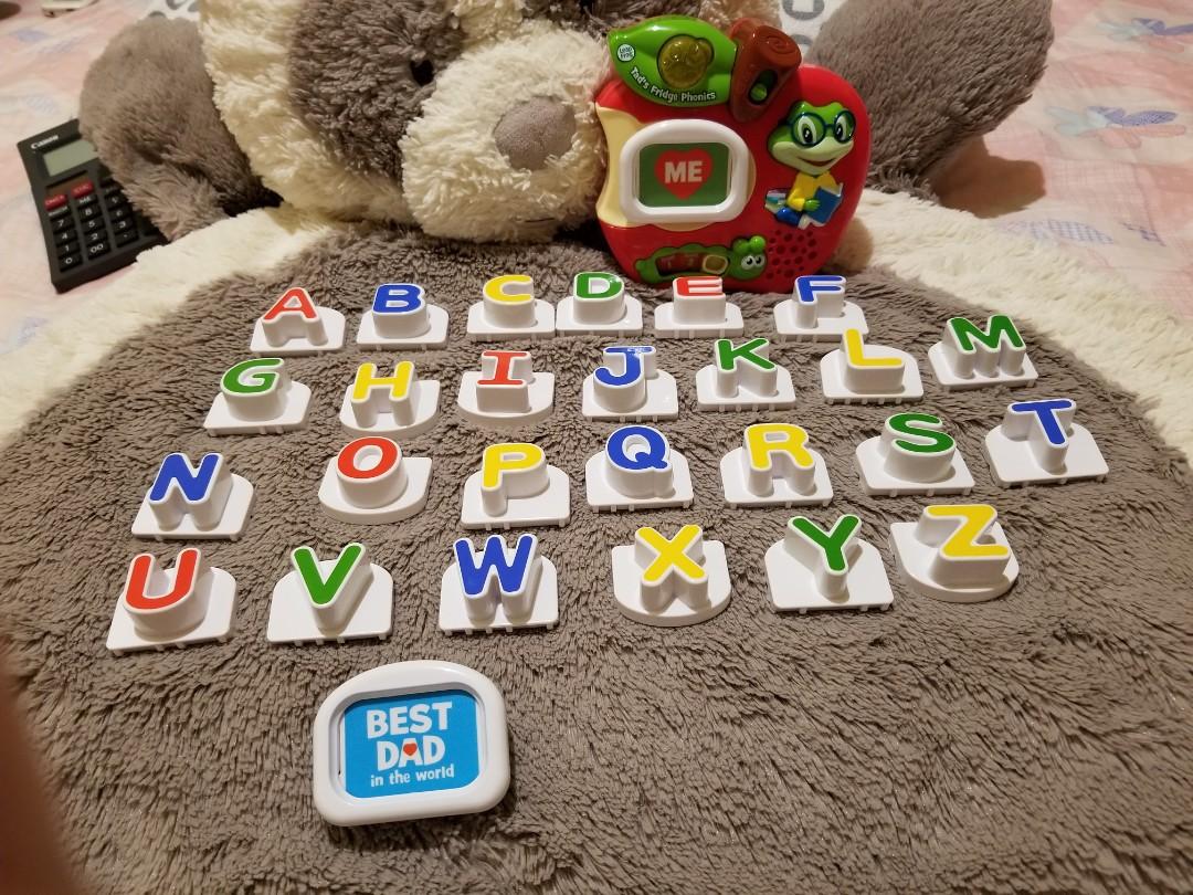 LeapFrog Tad's Fridge Phonics ( English Version / Magnets Alphabet ...
